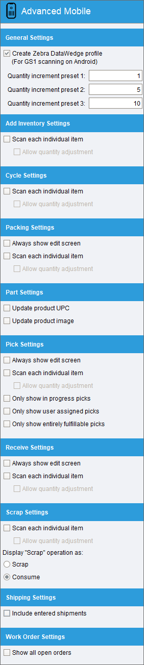 Fishbowl Advanced - Mobile