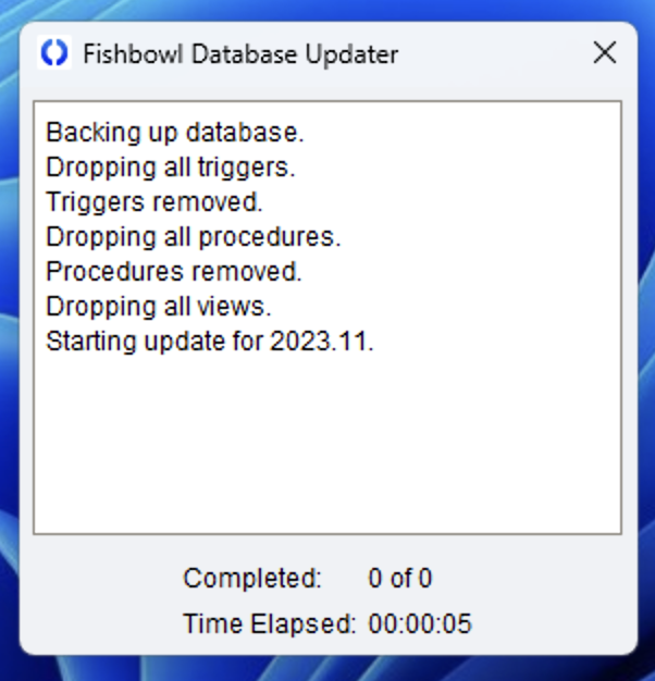 Fishbowl Advanced MySQL Migration