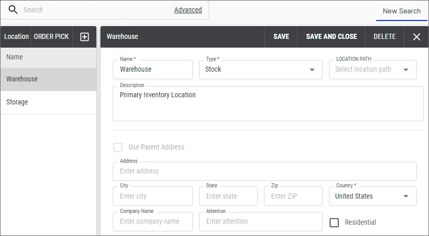Fishbowl Drive - Locations
