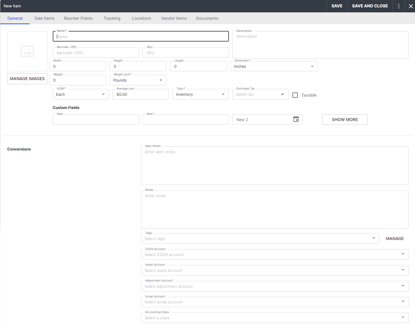 Fishbowl Drive - Items